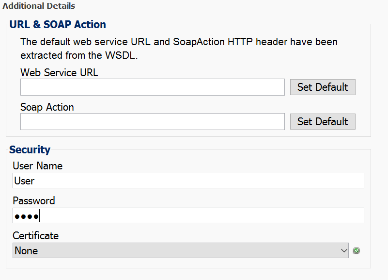 Supported HTTP authentication methods in Jitterbit Design Studio
